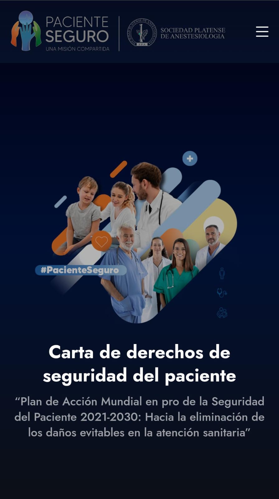 Avanza la campaña Paciente Seguro: ya tiene web propia – Comunidad ...